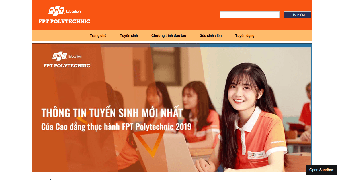 Đề thi 1 - WEB1013 SP2020 - Codesandbox