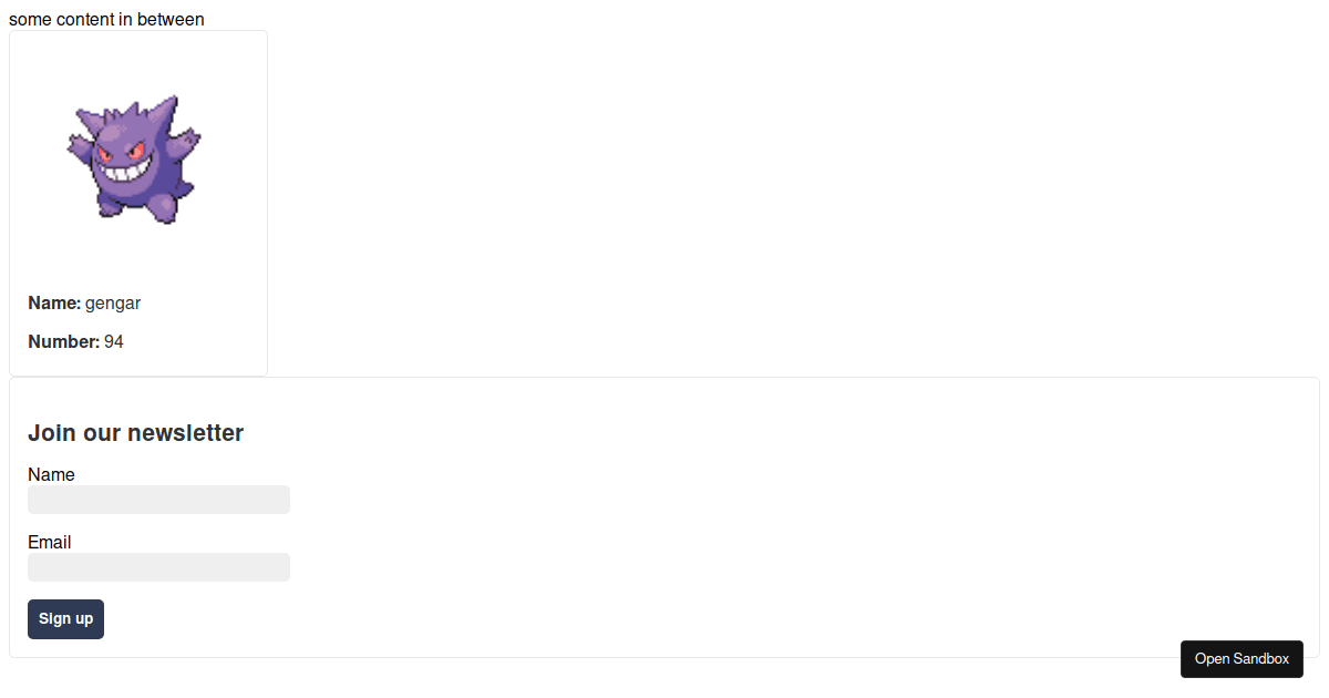 multiple-islands - Codesandbox