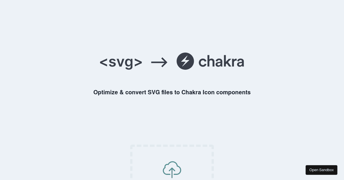 Convert SVG to Chakra - Codesandbox