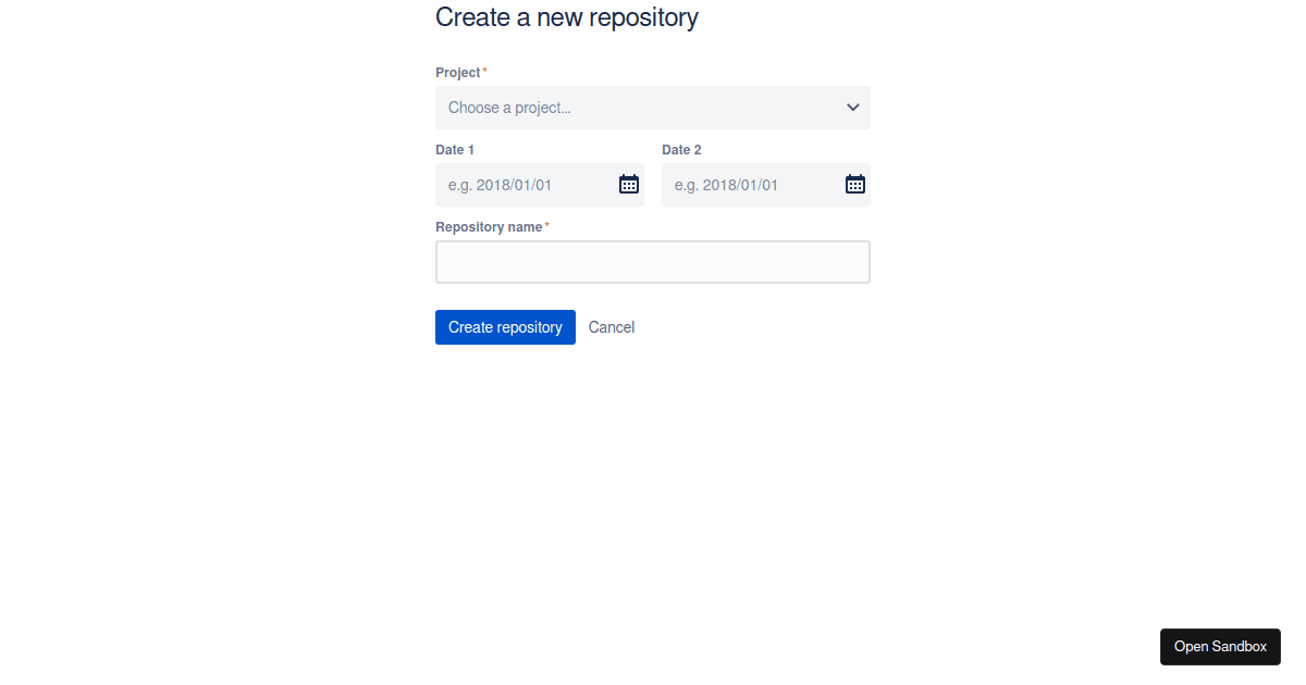 @atlaskit/form-00-create-repository - Codesandbox