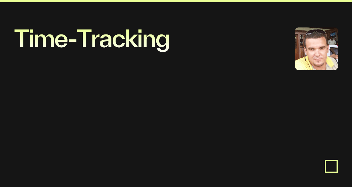 Time-Tracking - Codesandbox