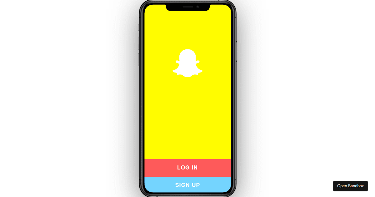Snapchat-Clone-Final - Codesandbox