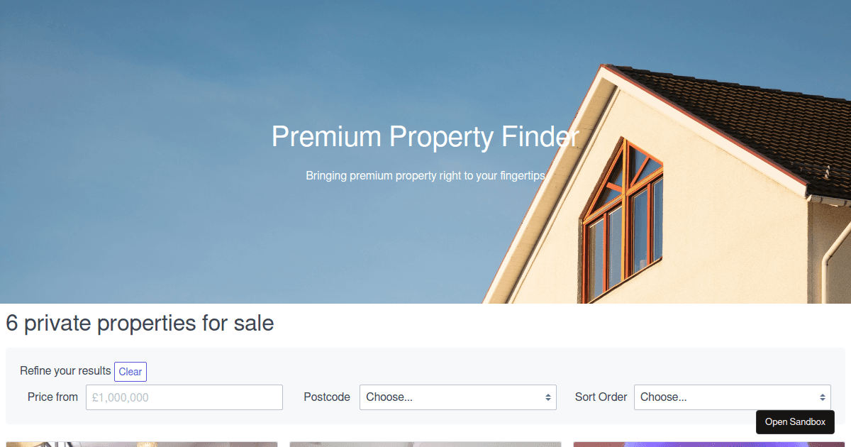property-listings - Codesandbox
