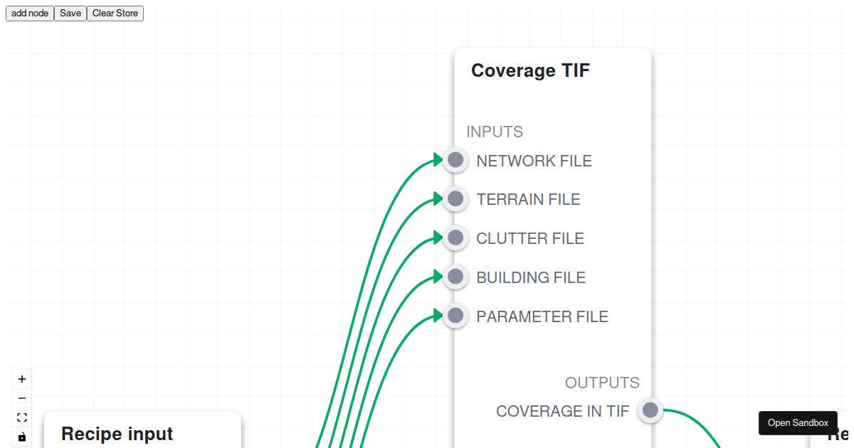 React flow diagram - Codesandbox