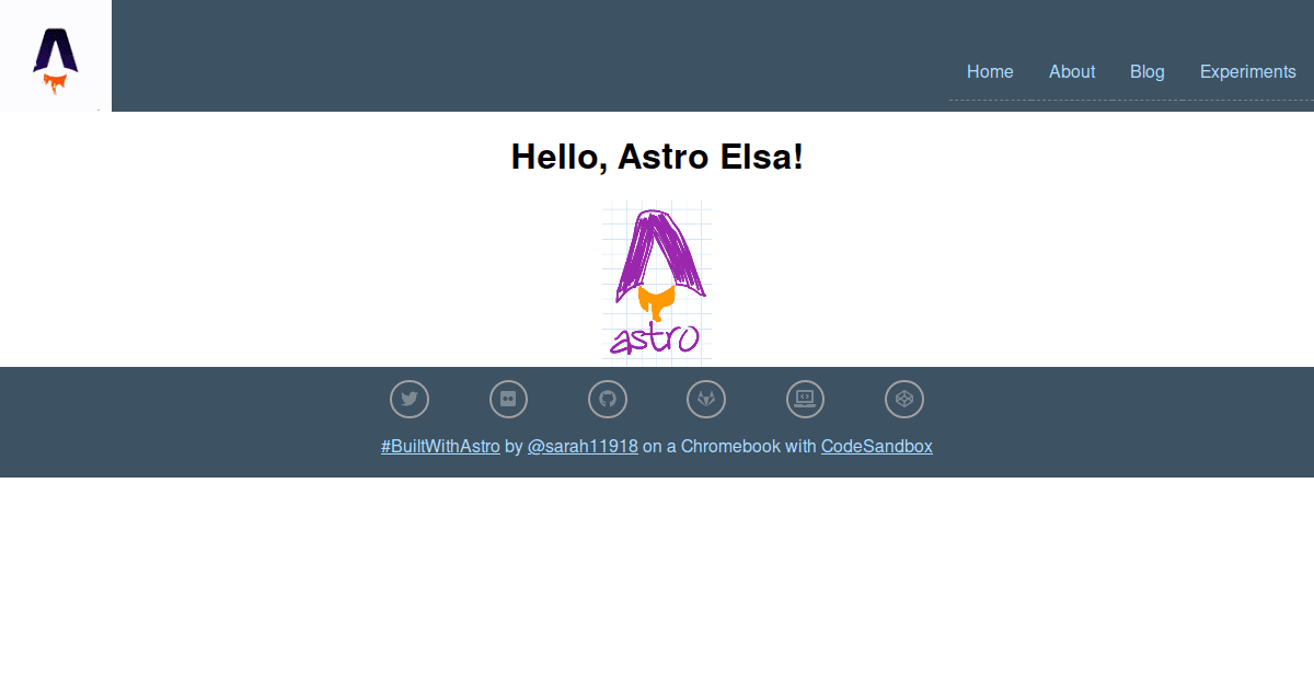 astro-elsa - Codesandbox