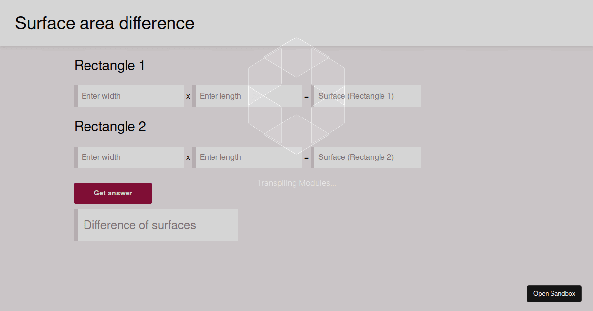 surface-difference - Codesandbox