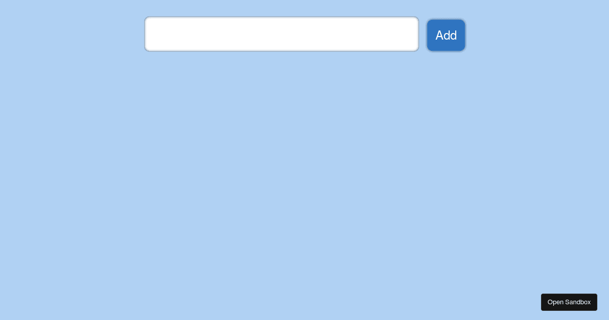 ts-todo-p - Codesandbox