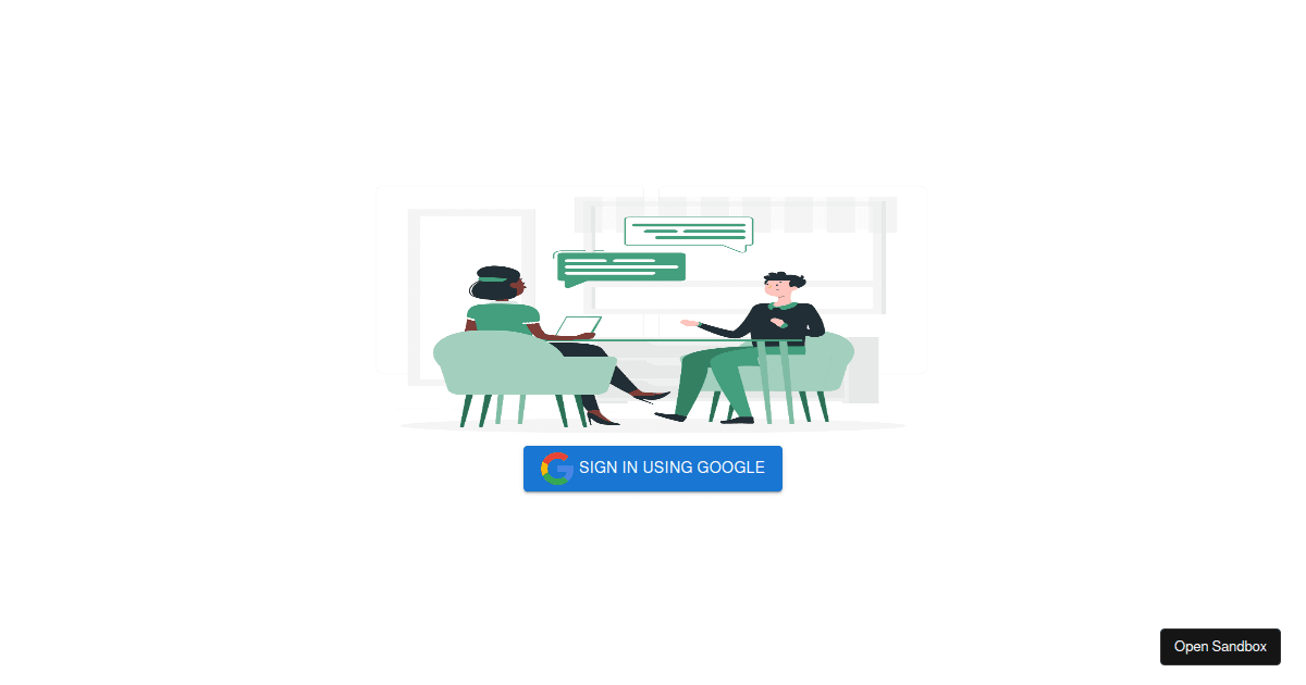 Chat App Using React Codesandbox 8709