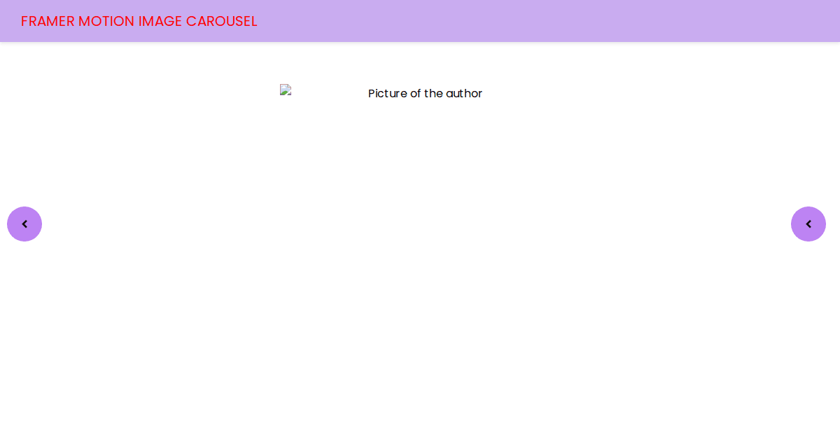 Image-Framer-Motion - Codesandbox