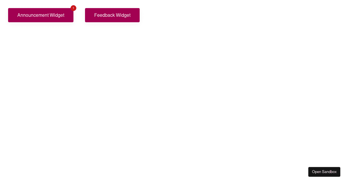 olvy-widget-react (forked) - Codesandbox