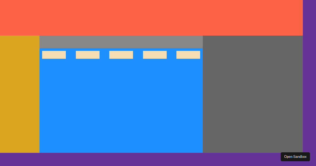 react-flexbox - Codesandbox
