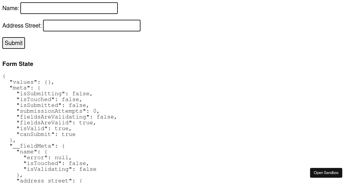React Form - Basic Form (Hooks Only) - Codesandbox