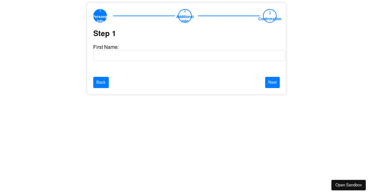 react-form-wizard-component (forked) - Codesandbox react-form-wizard-component (forked) - Codesandbox