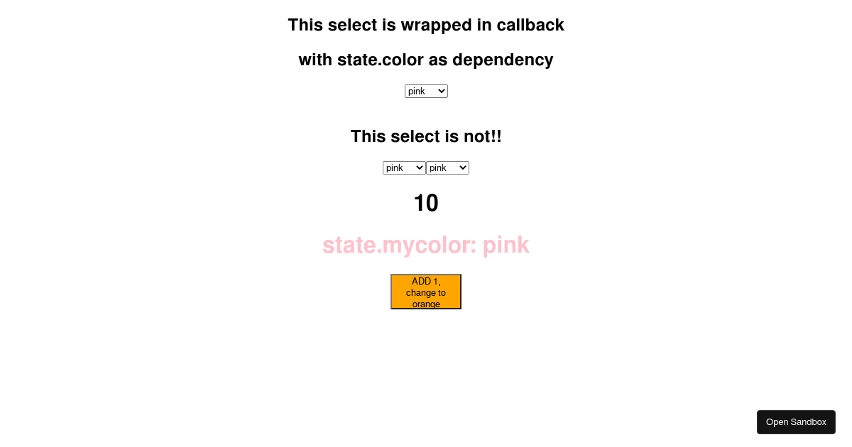 dispatch - Codesandbox
