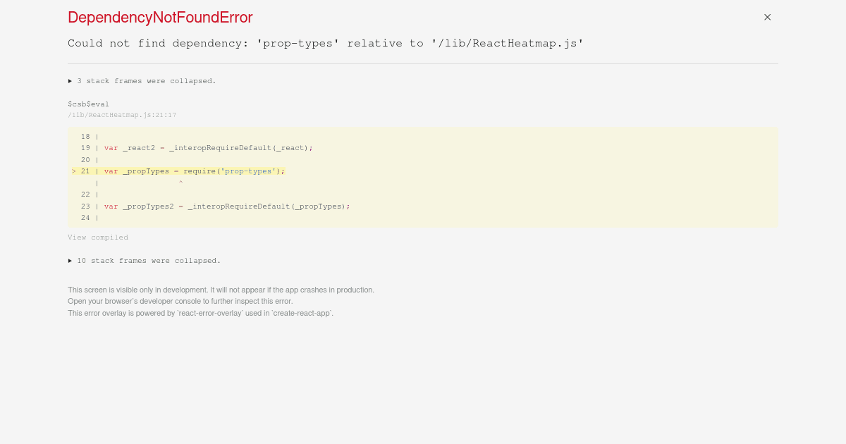 mazedesignhq/react-heatmap - Codesandbox