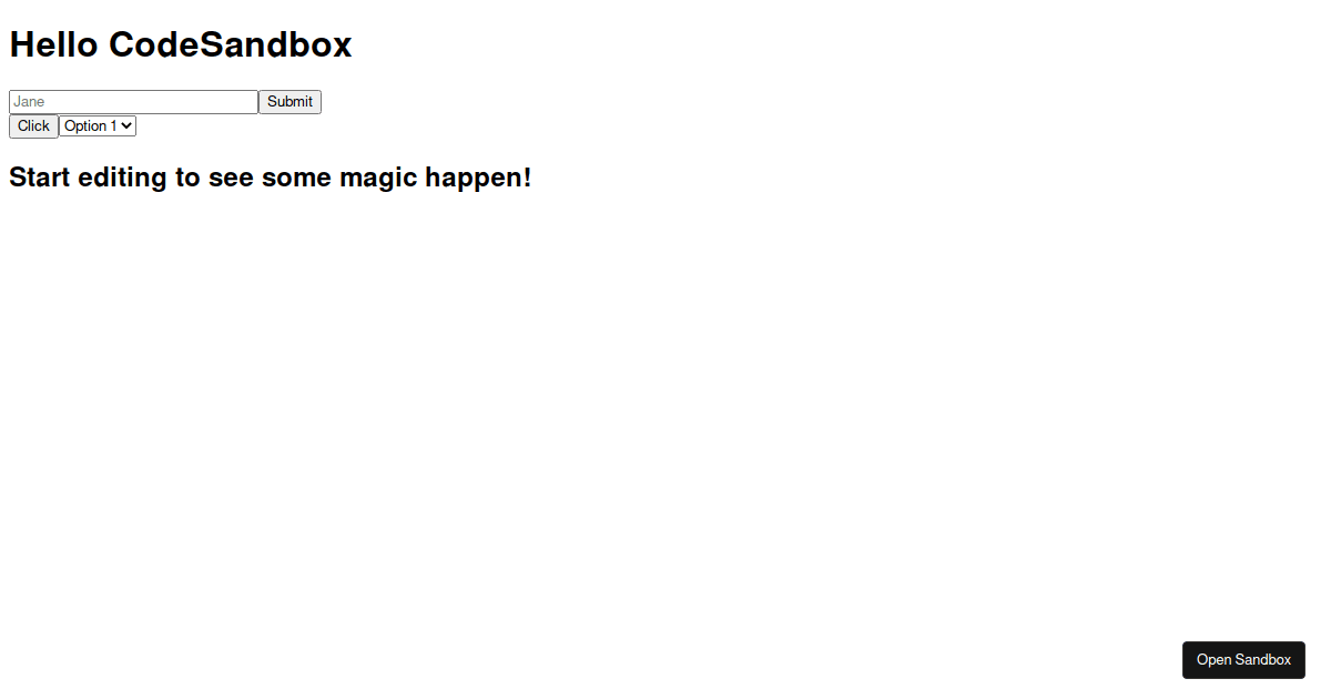 dazzling-chaplygin-9604e - Codesandbox