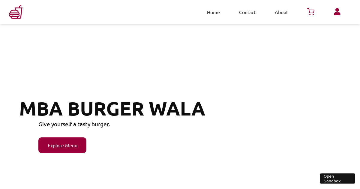 frontend - Codesandbox