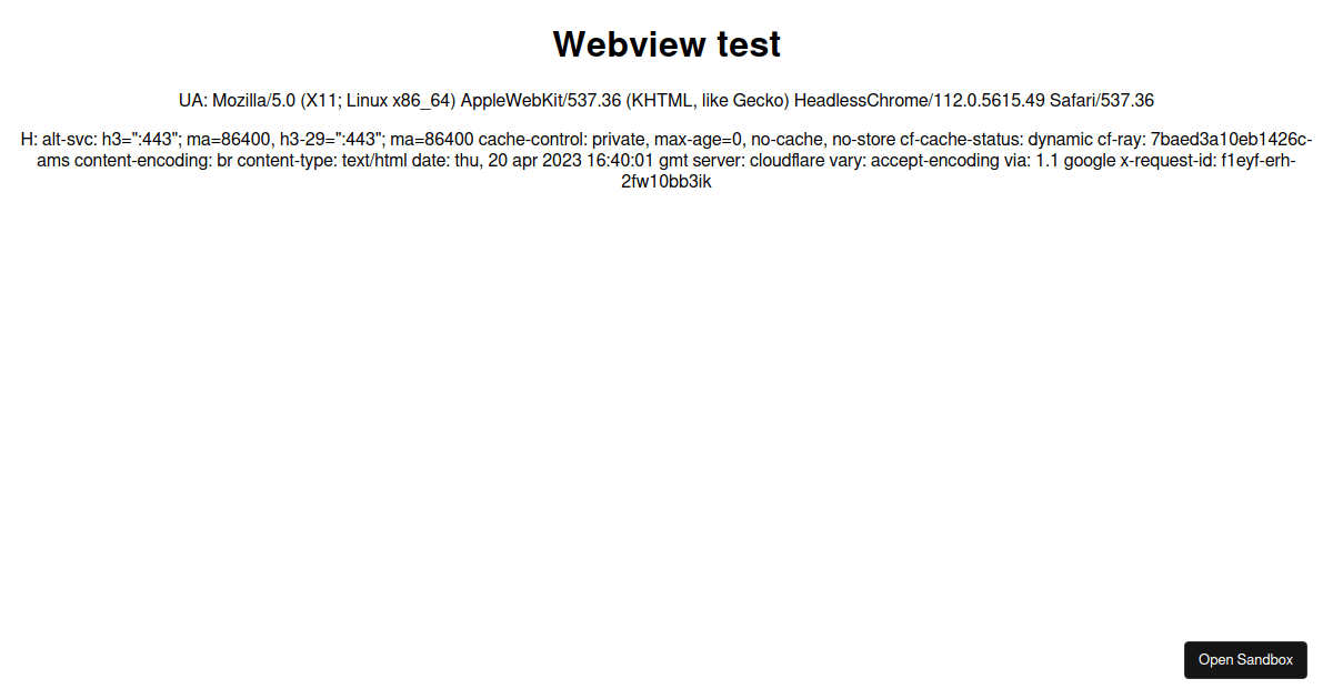 webview-check - Codesandbox