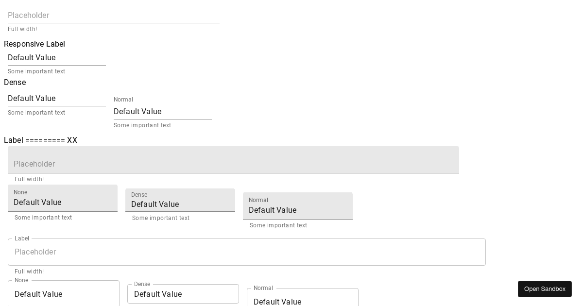 TextField Dynamic Label - Codesandbox TextField Dynamic Label - Codesandbox