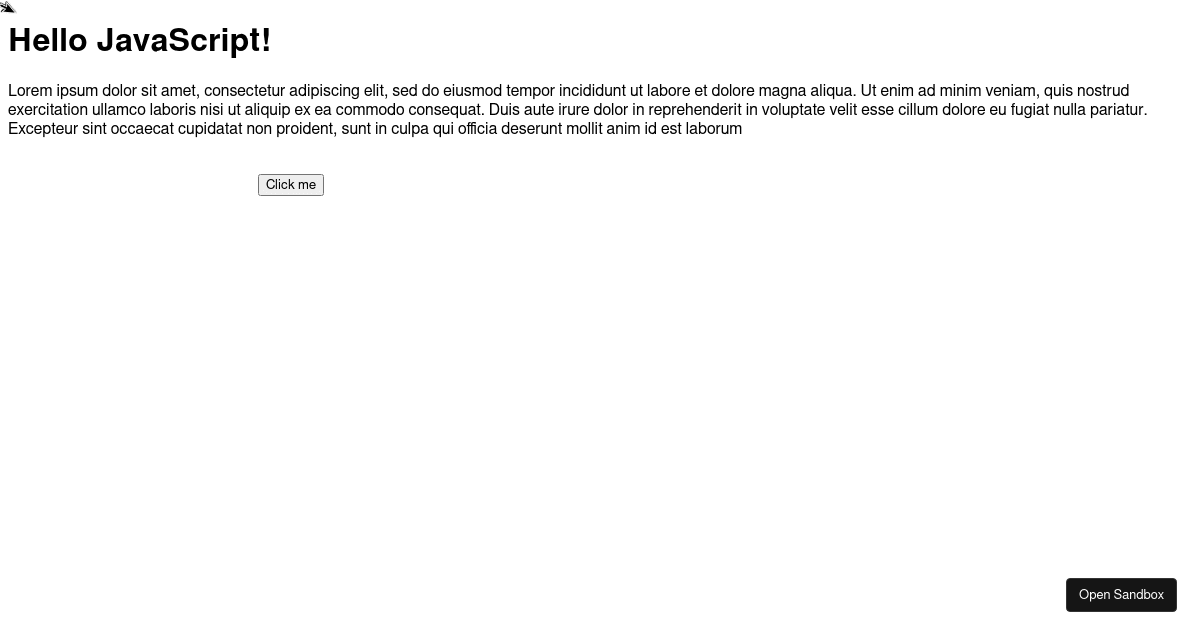 pointer - Codesandbox