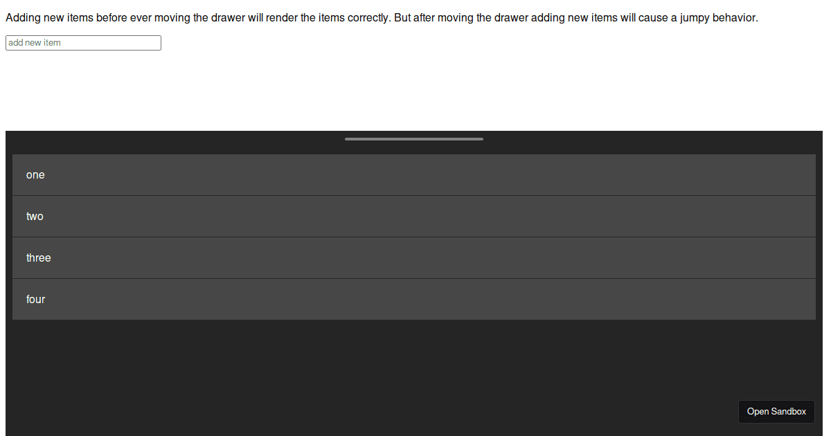 buggy shared layout - Codesandbox