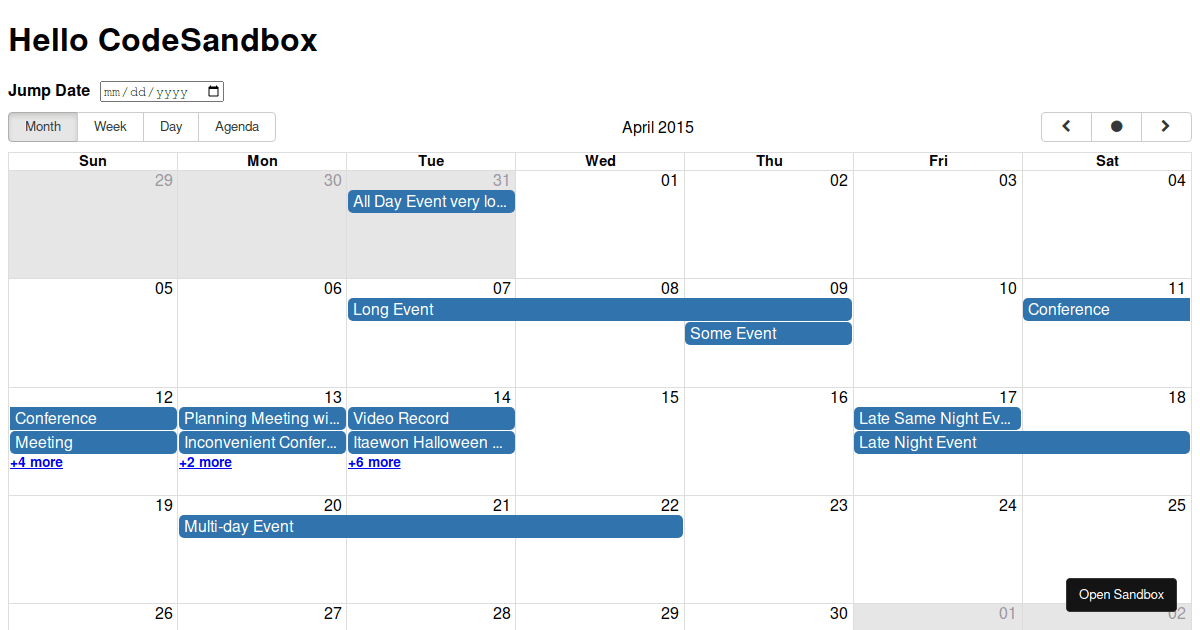 context example - Codesandbox