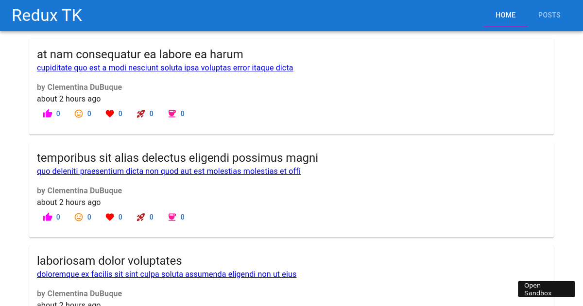 Redux Toolkit Dave Gray Codesandbox 9069