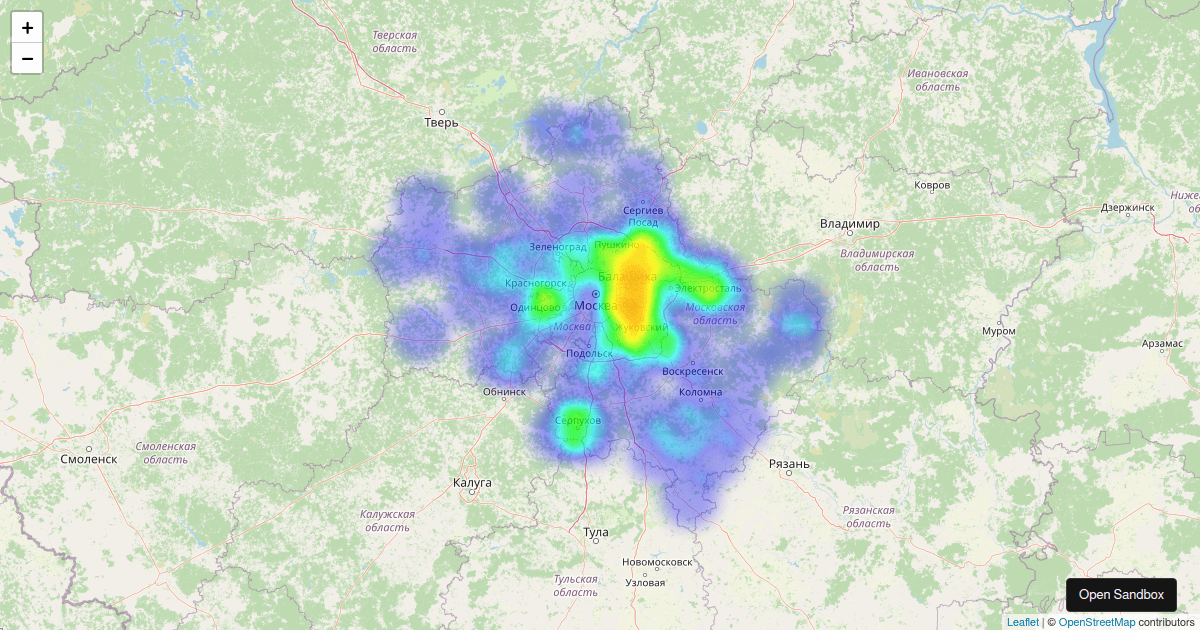 Heatmap (forked) - Codesandbox