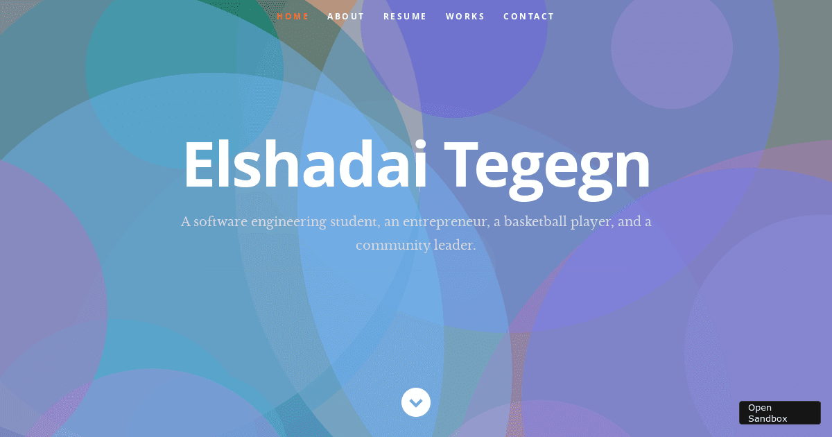 reactniceresume - Codesandbox