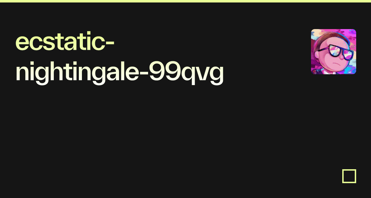 ecstatic-nightingale-99qvg - Codesandbox