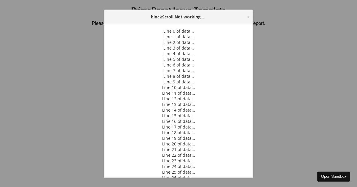 PrimeReact-test - Codesandbox