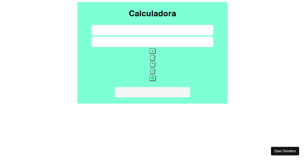desafio-calculadora - Codesandbox