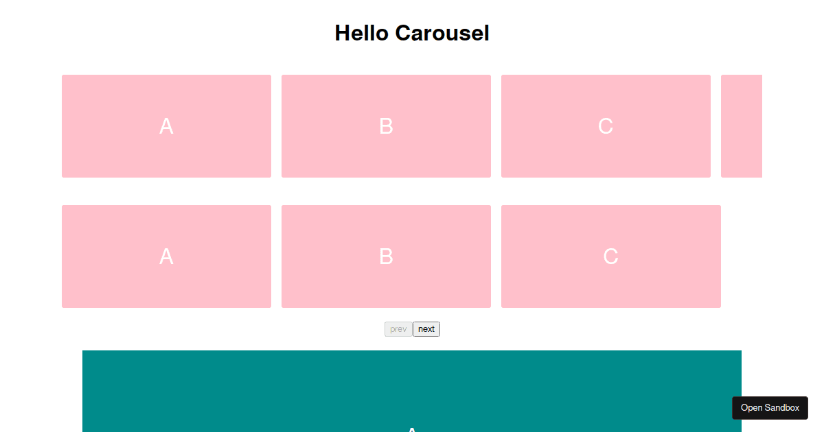 react-spring-carousel - Codesandbox