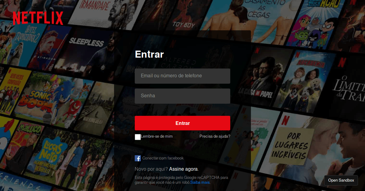 Netflix - Codesandbox