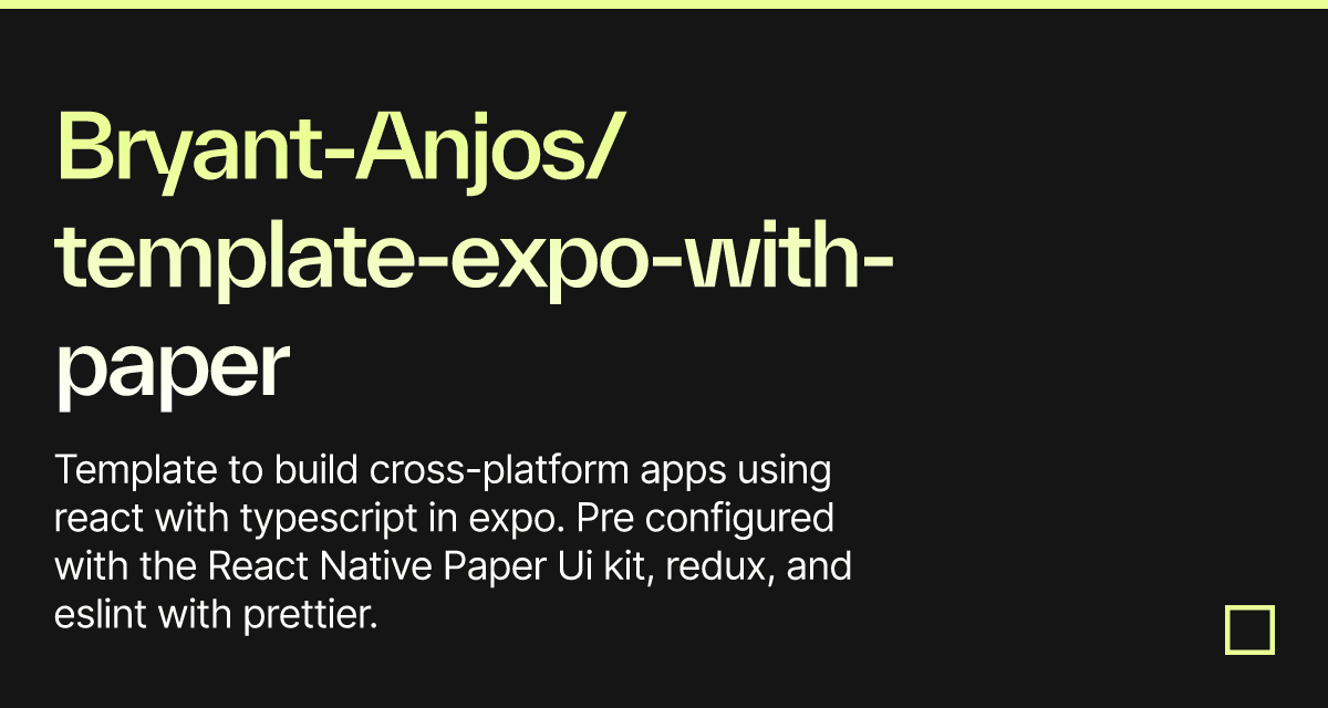 Bryant-Anjos/template-expo-with-paper - Codesandbox