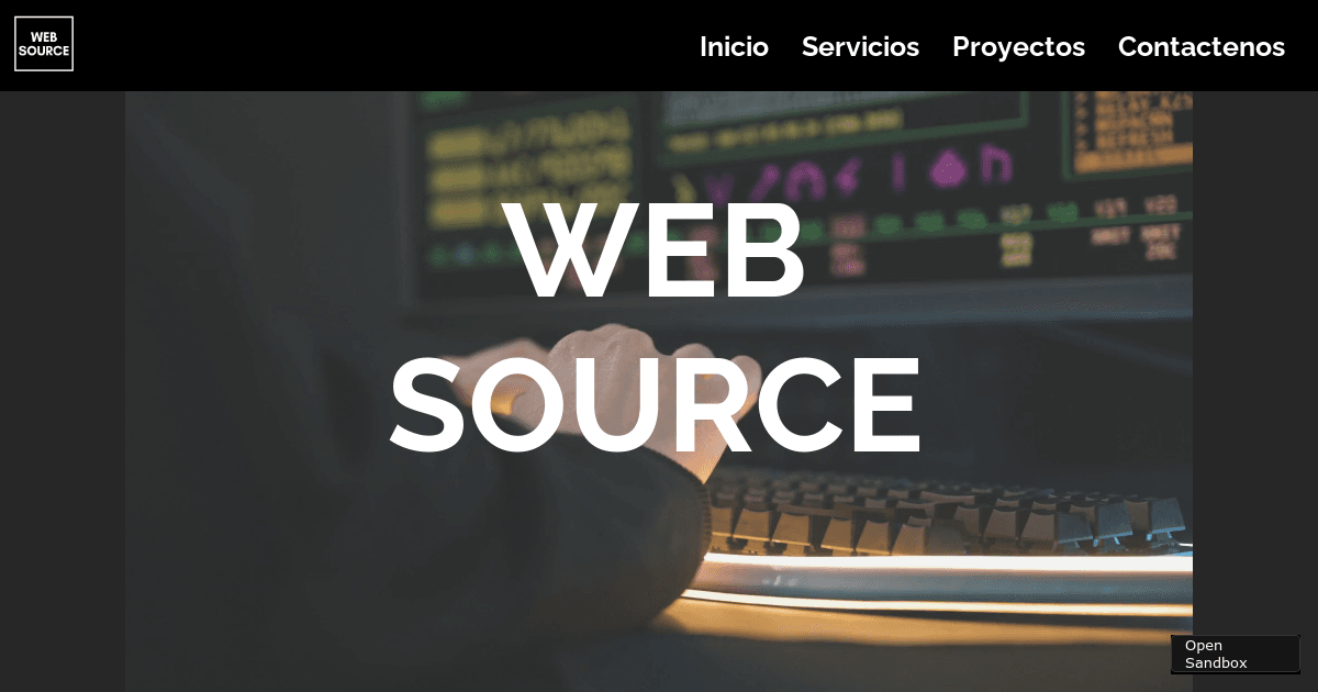 web-source - Codesandbox