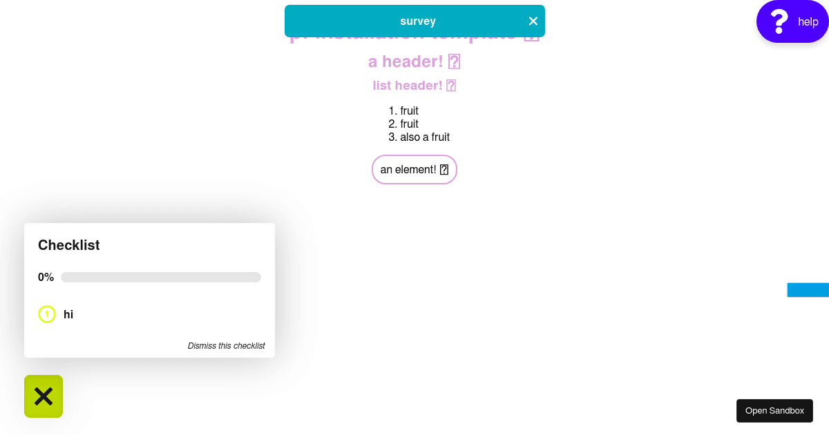 Mňauspace PF installation template 🍇 - Codesandbox