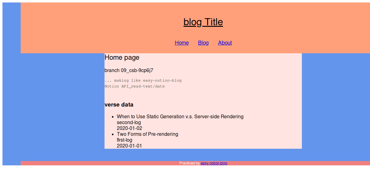 Notion API read text - Codesandbox