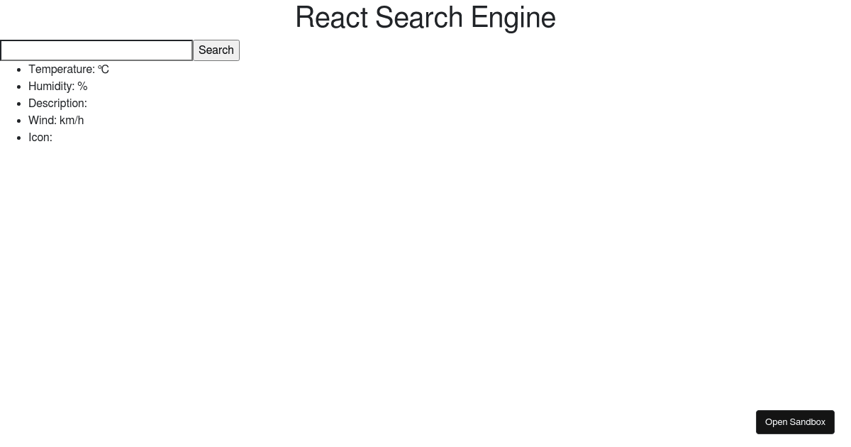 React form (forked) - Codesandbox