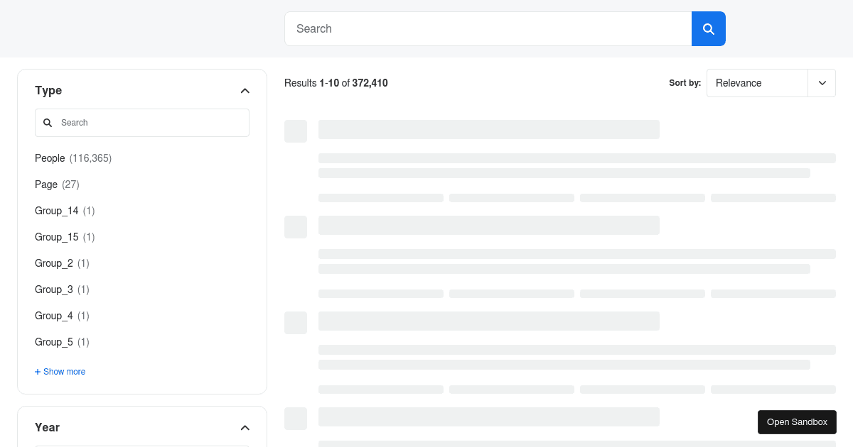 coveo-atomic-example - Codesandbox