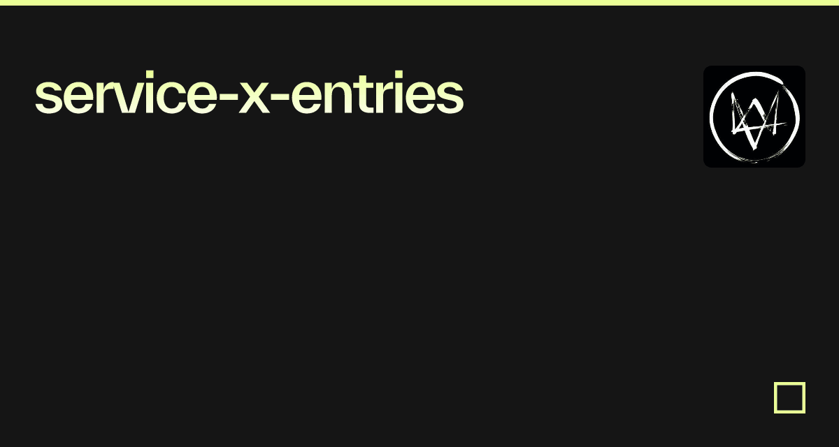 service-x-entries - Codesandbox
