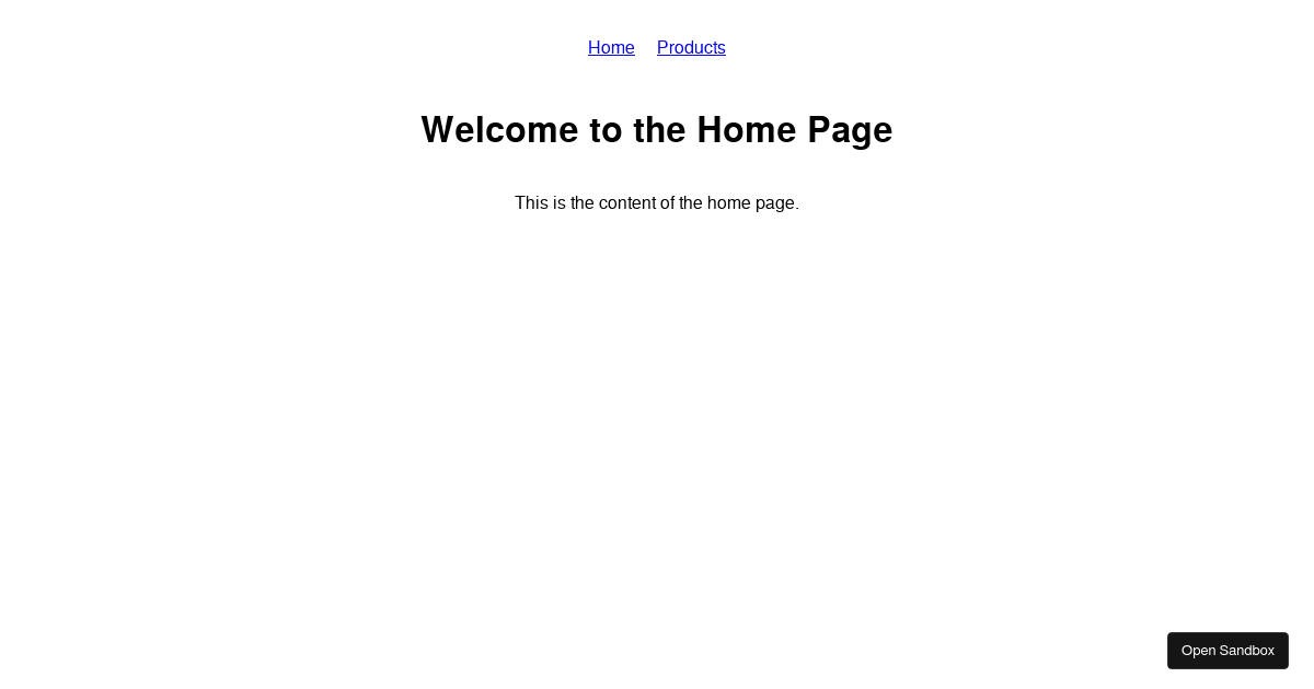 React P React Router Challenge 1 Solution Codesandbox 9737