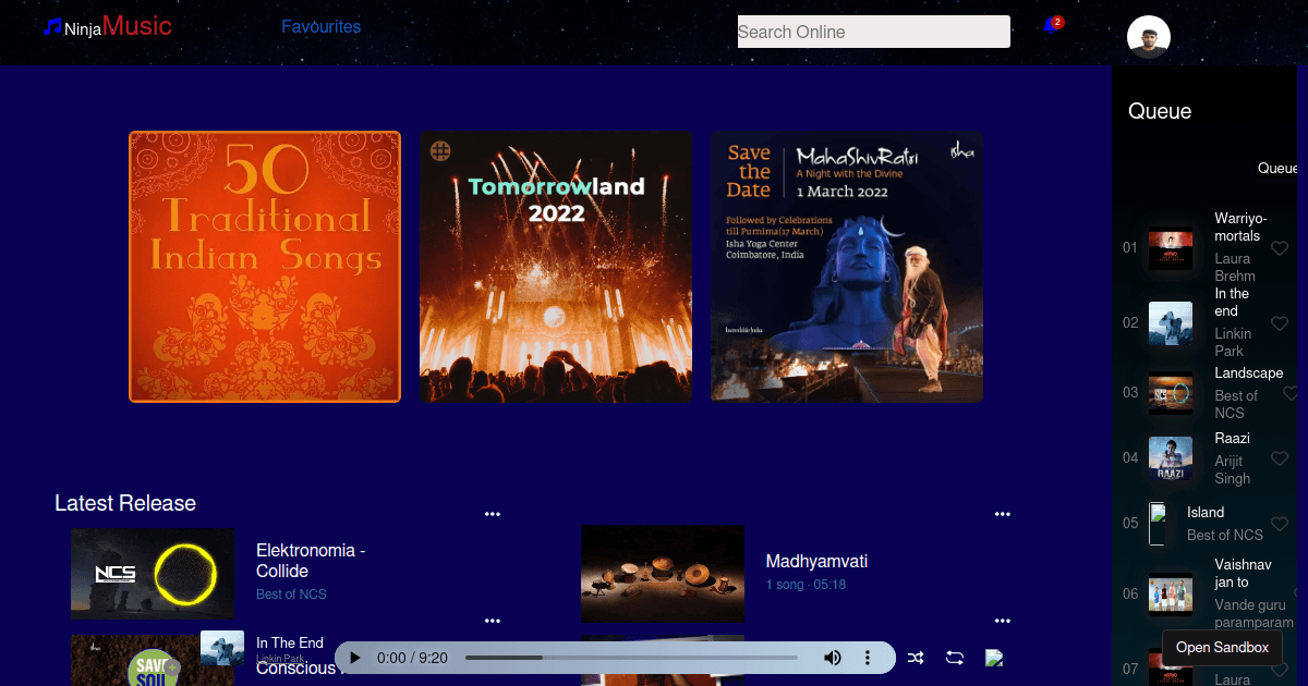 music-player-1 - Codesandbox