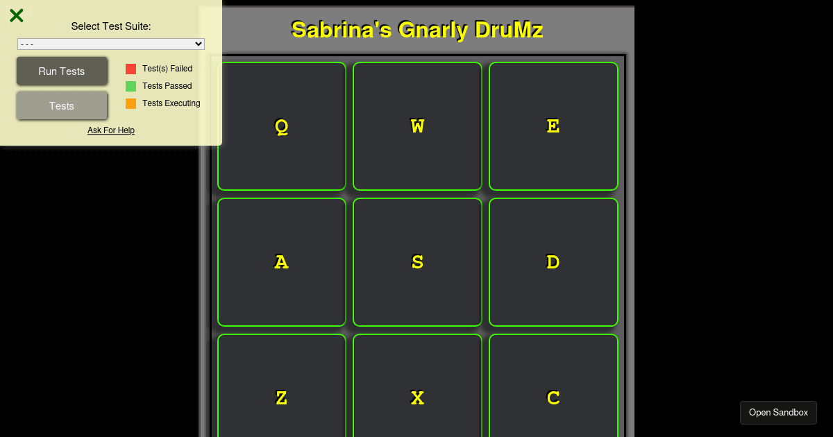 react-drum-machine - Codesandbox