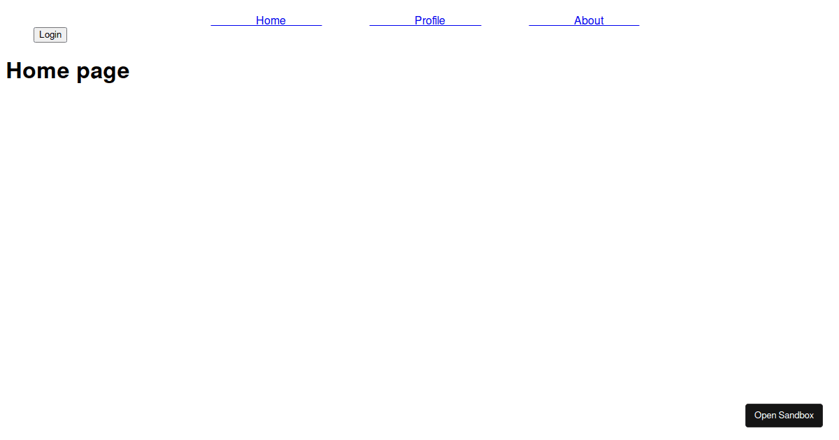 React Protected Routes - Codesandbox React Protected Routes - Codesandbox