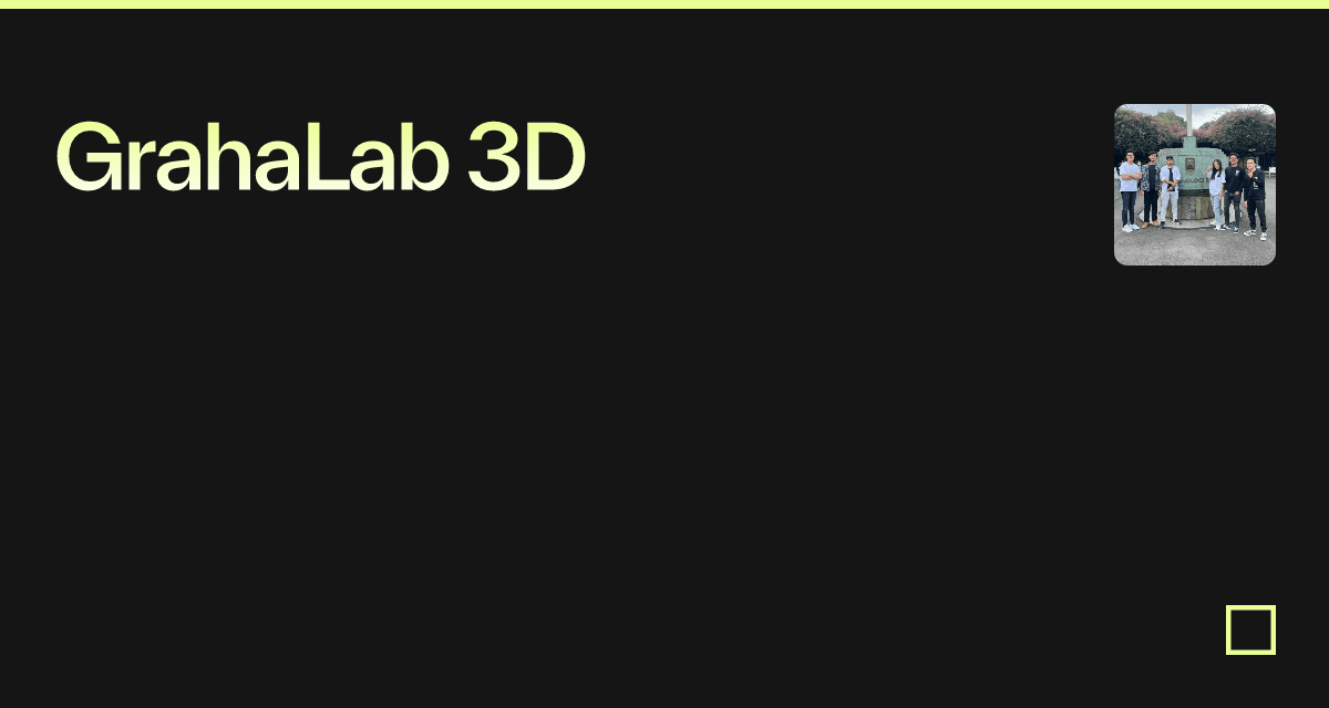 GrahaLab 3D - Codesandbox