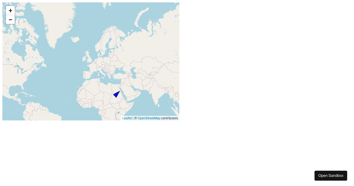 How to integrate leaflet tracksymbol plugin with angular? - Codesandbox How to integrate leaflet tracksymbol plugin with angular? - Codesandbox