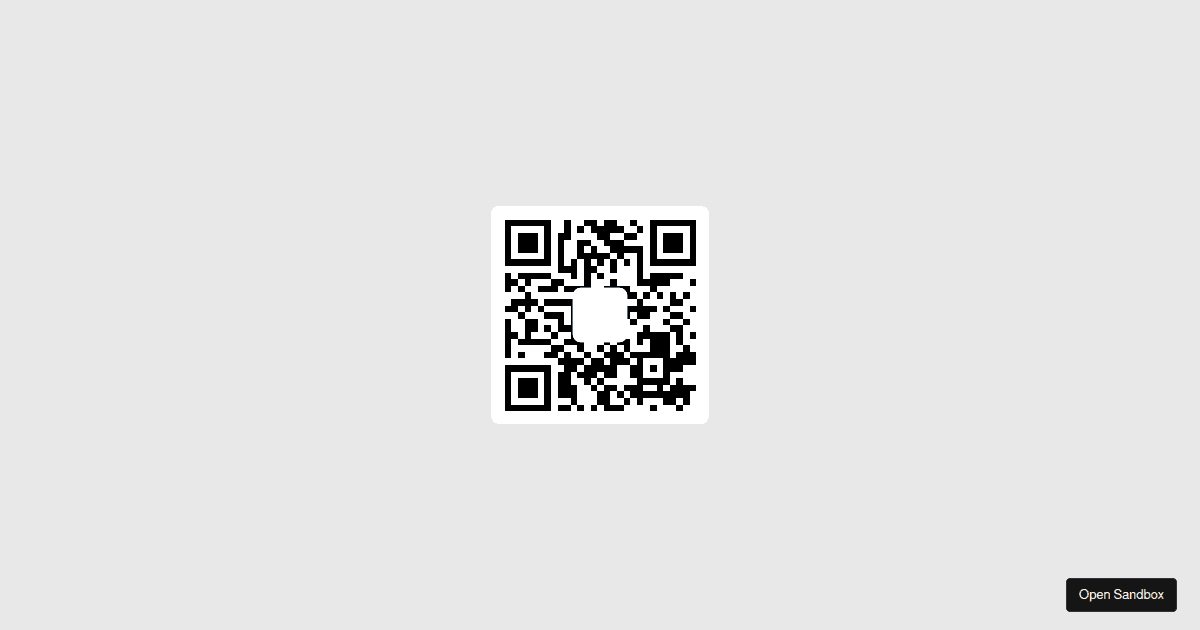 qrcode-example - Codesandbox