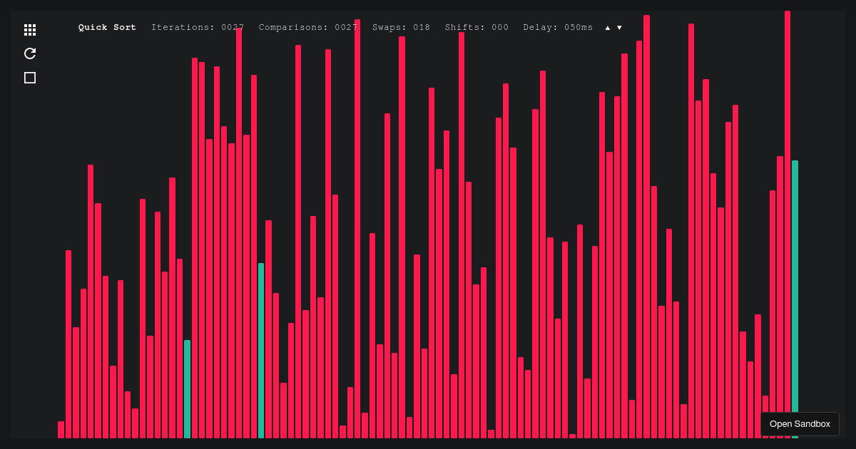 Algorithms Visualization Codesandbox 6856