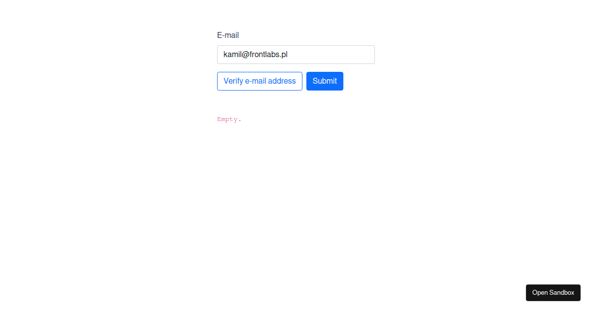 vue3 + vee-validate - mvp - Codesandbox vue3 + vee-validate - mvp - Codesandbox